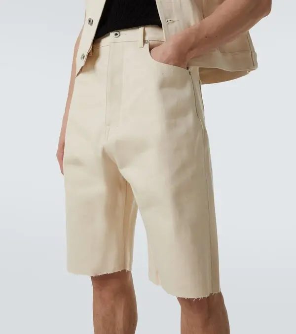Rick Owens Denim Shorts