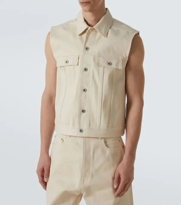 Rick Owens Denim Vest