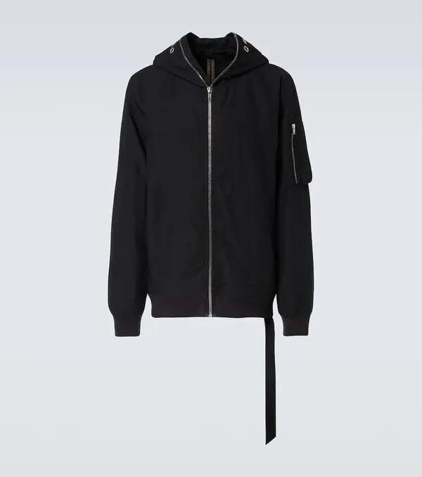 Rick Owens Ripstop Jacket - Black