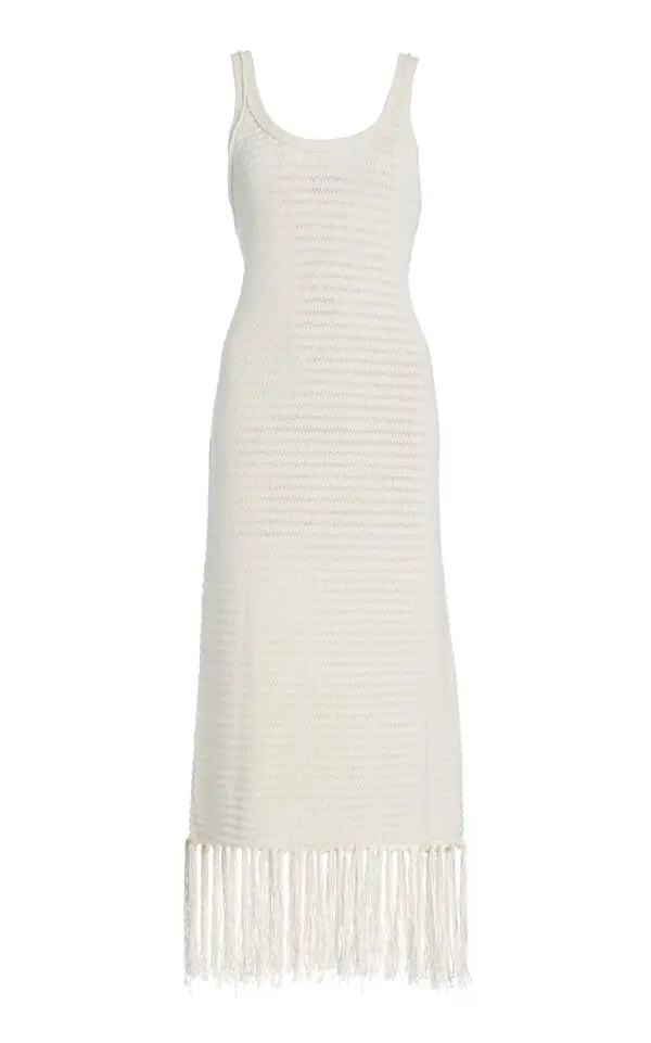 white christmas dresses Emerald Crochet Dress – TUSC