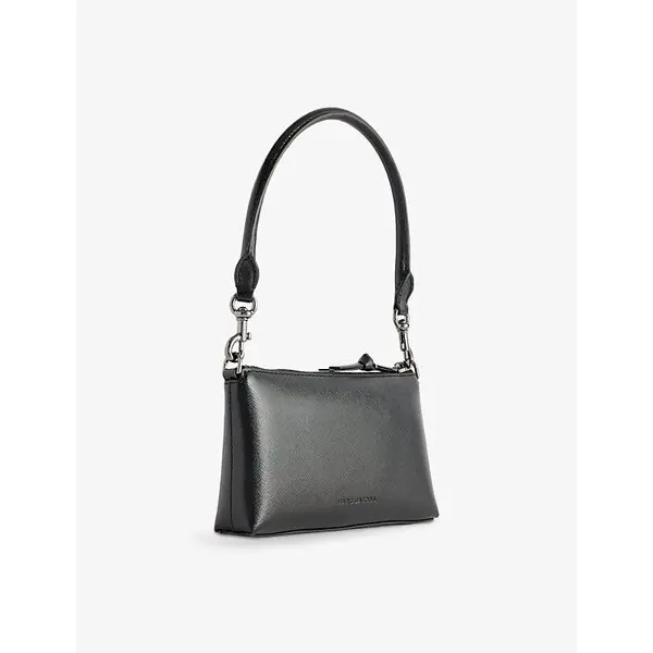 Marc Jacobs The Snapshot Dtm Convertible Leather Shoulder Bag - Black