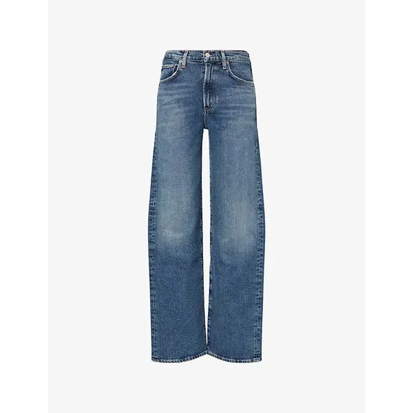 AGOLDE Harper Straight-leg Stretch-denim Jeans