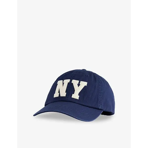 Ralph Lauren Logo-embroidered Cotton Cap - Newport Navy