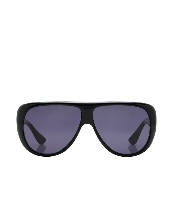 PORT TANGER Gambia Aviator Sunglasses - Black