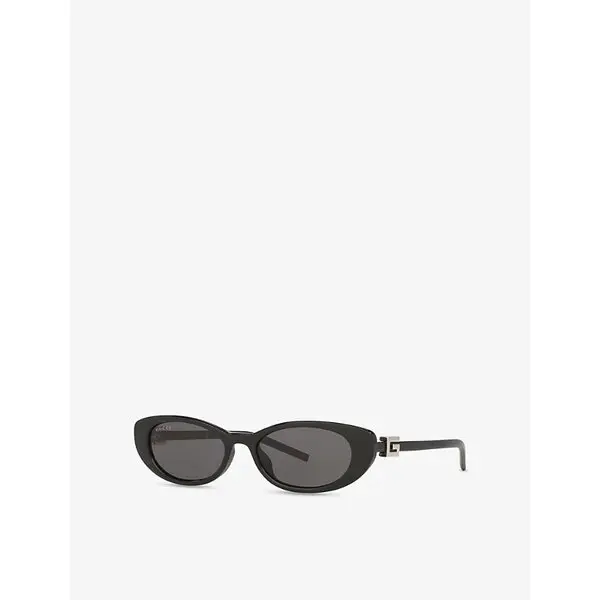 Gucci Gg1680s Cat-eye Sunglasses - Black