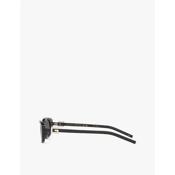 Gucci Gg1680s Cat-eye Sunglasses - Black