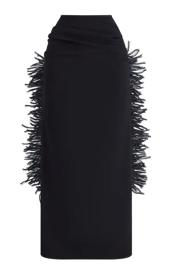 Maticevski Pencil Skirt With Tassels