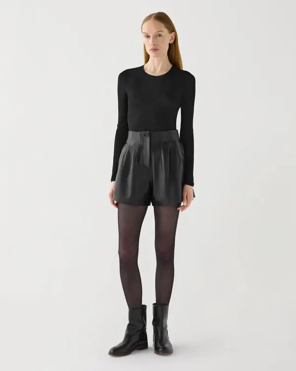 Veronica De Piante Tilly Nappa Leather Short