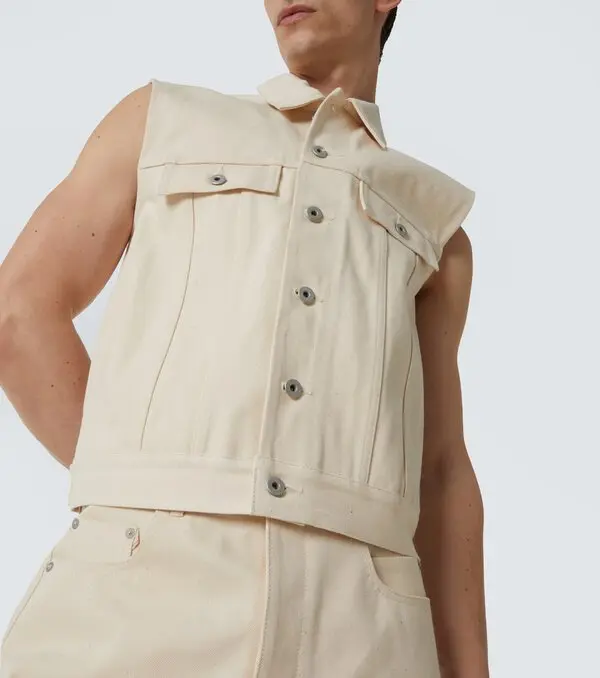 Rick Owens Denim Vest