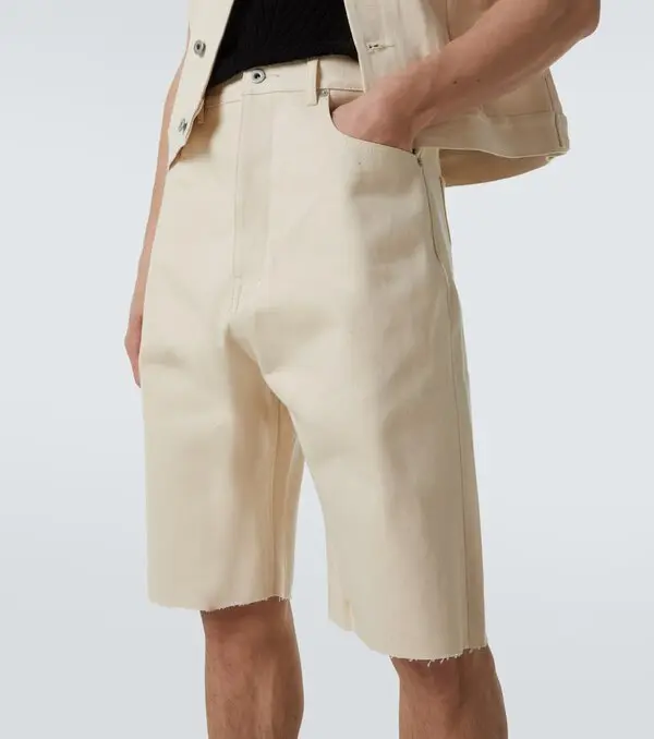 Rick Owens Denim Shorts