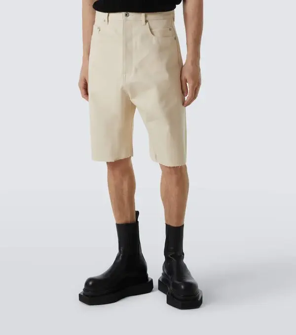 Rick Owens Denim Shorts
