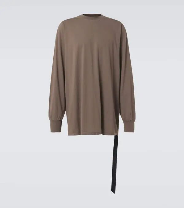 Rick Owens Oversized Cotton Jersey T-shirt - Grey