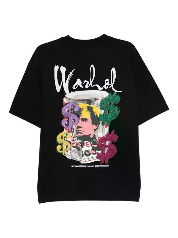 MUSIUM DIV. Warhol-print Cotton T-shirt