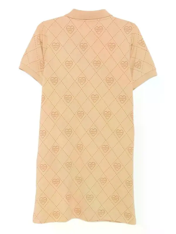 CHOCOOLATE Logo Polo Dress