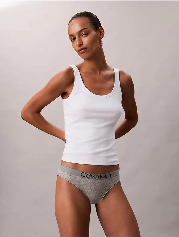 Calvin Klein Maximum Cotton Bikini - Grey Heather