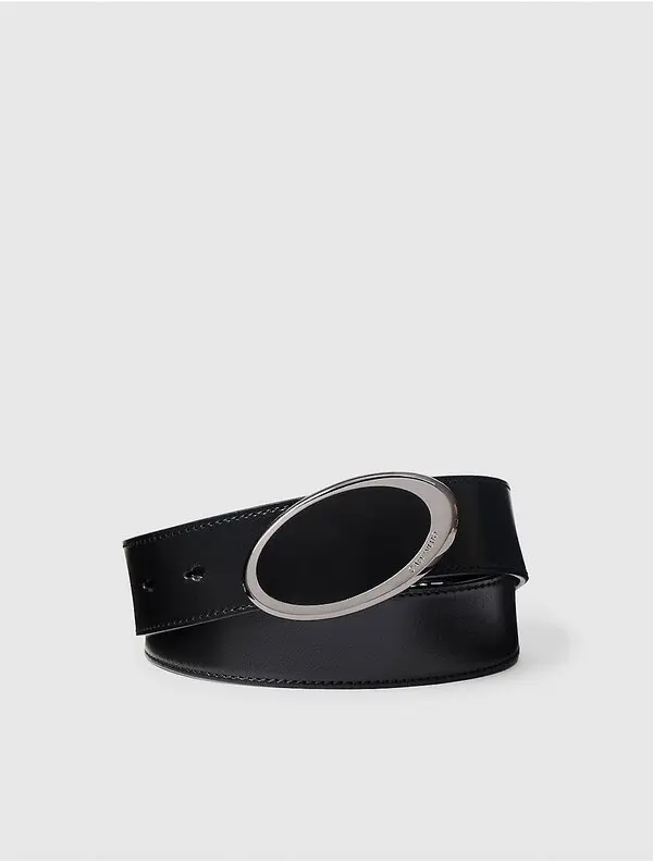 Calvin Klein Leather Belt - Black