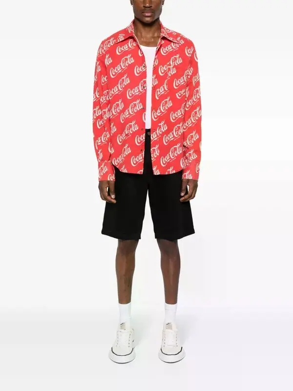 ERL X Coca-cola Print Shirt