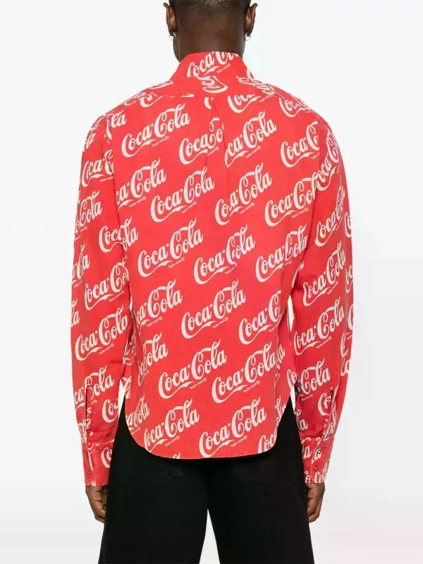 ERL X Coca-cola Print Shirt