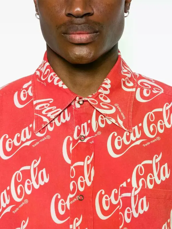 ERL X Coca-cola Print Shirt