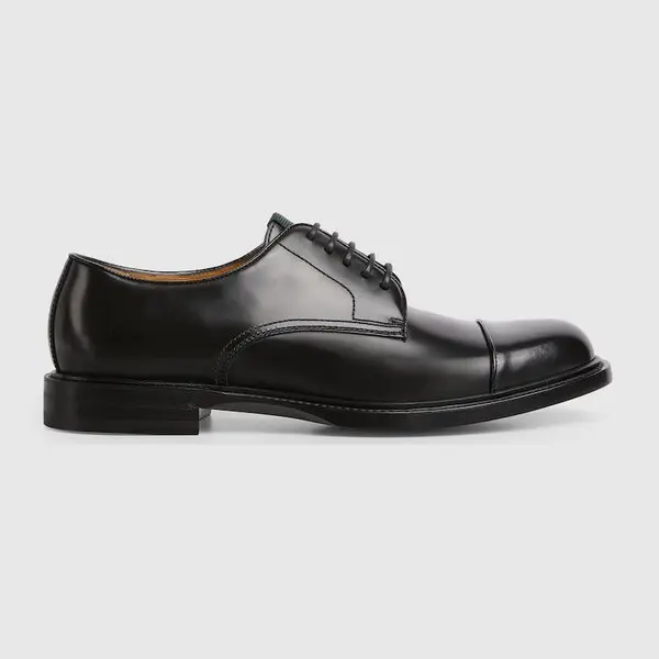 Gucci Leather Lace-up Shoe