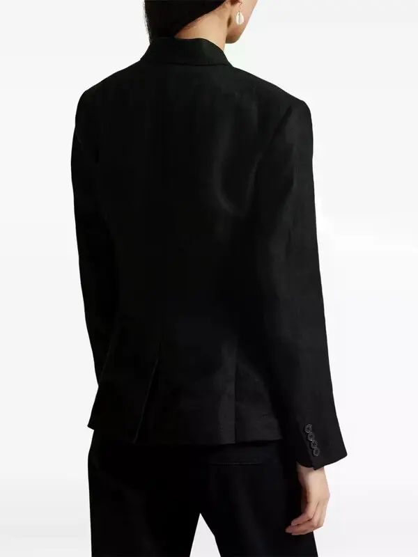 Polo Ralph Lauren Logo-embroidered Double-breasted Blazer