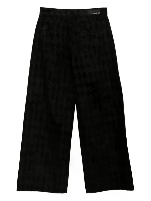 Karl Lagerfeld Wide-leg Denim Jeans