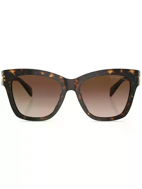 Michael Kors Empire Square-frame Sunglasses - Green