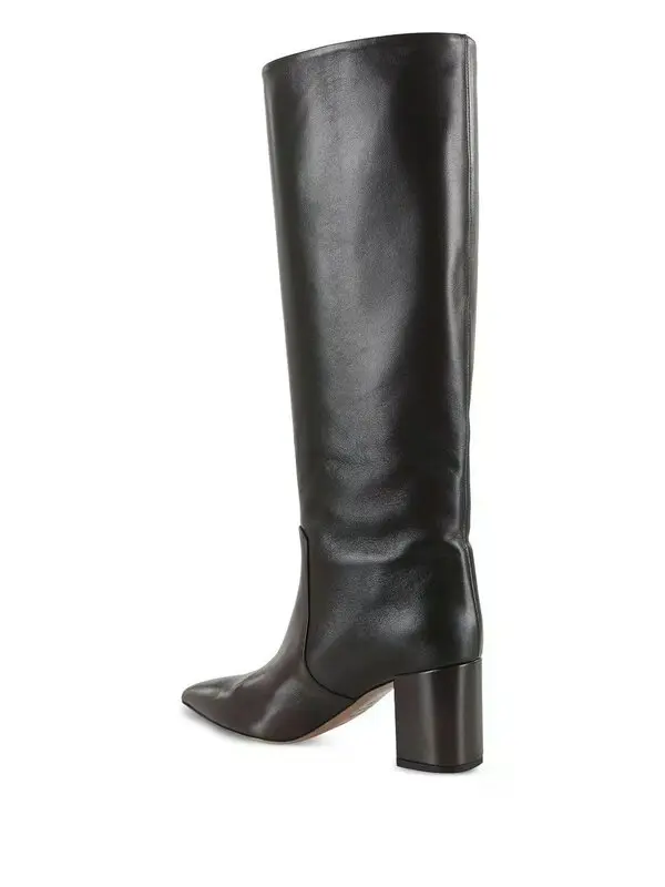 Paris Texas 70mm Anja Leather Boots - Black