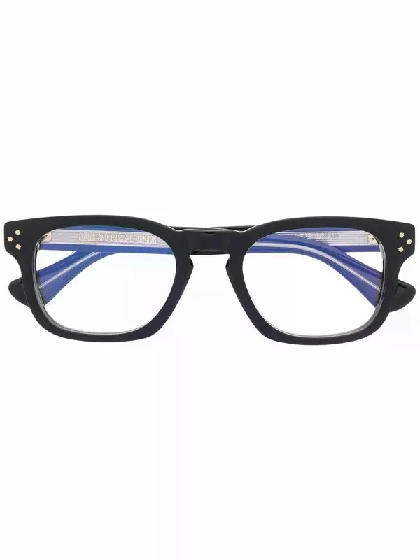 CUTLER & GROSS Square-frame Optical Glasses - Black