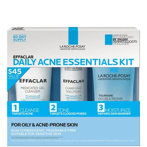 LA ROCHE-POSAY Effaclar Acne Daily Essentials Kit
