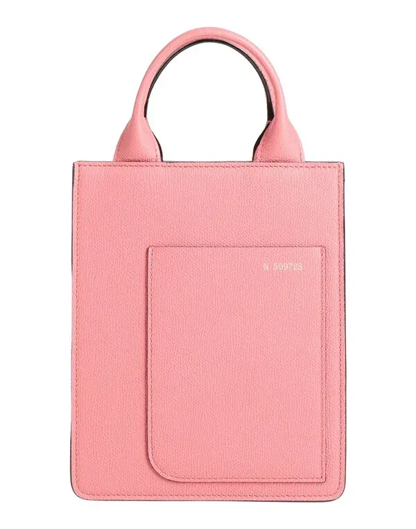 VALEXTRA Calfskin Handbag - Pink
