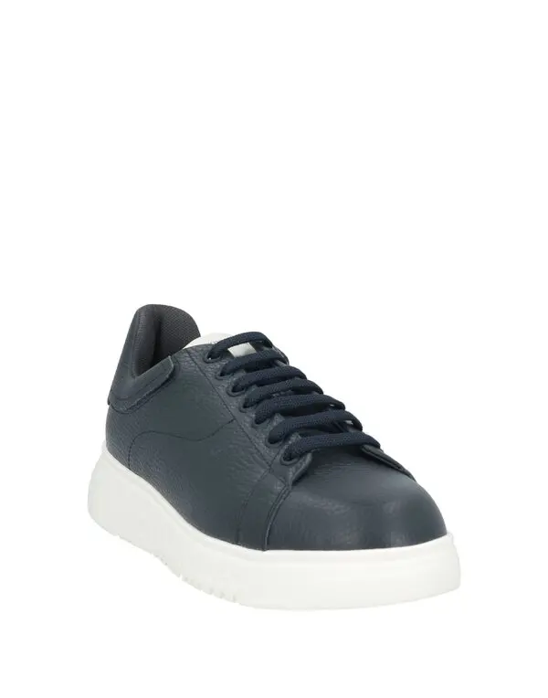 Emporio Armani Leather Low-top Sneakers