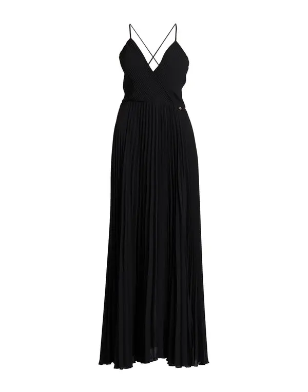 Liu Jo Maxi Pleated Polyester Dress