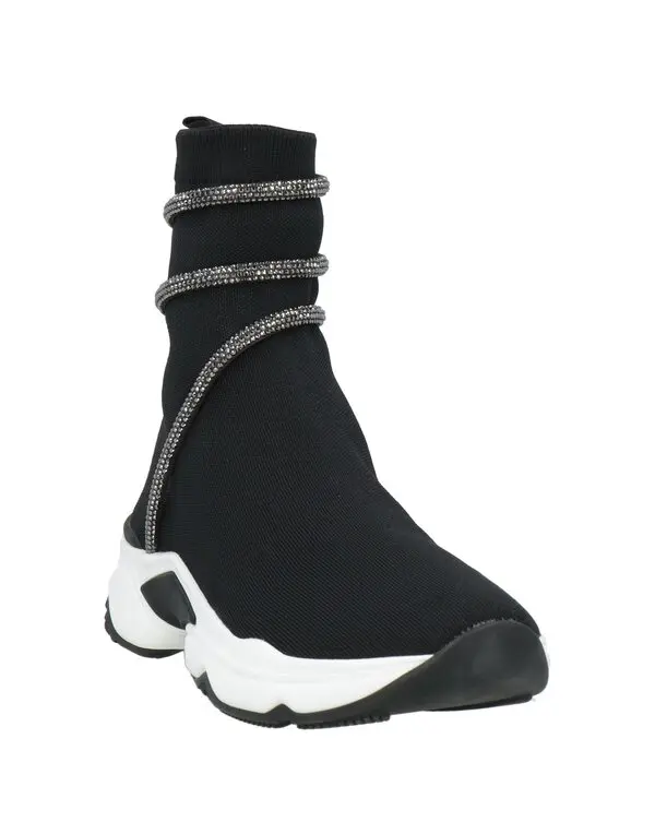 Rene Caovilla Textile Fibers Sneakers - Black