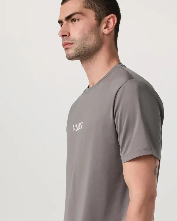 Vuori Short Sleeve Viewpoint Performance T-shirt 2.0 Pro - Cavern Grey Pro