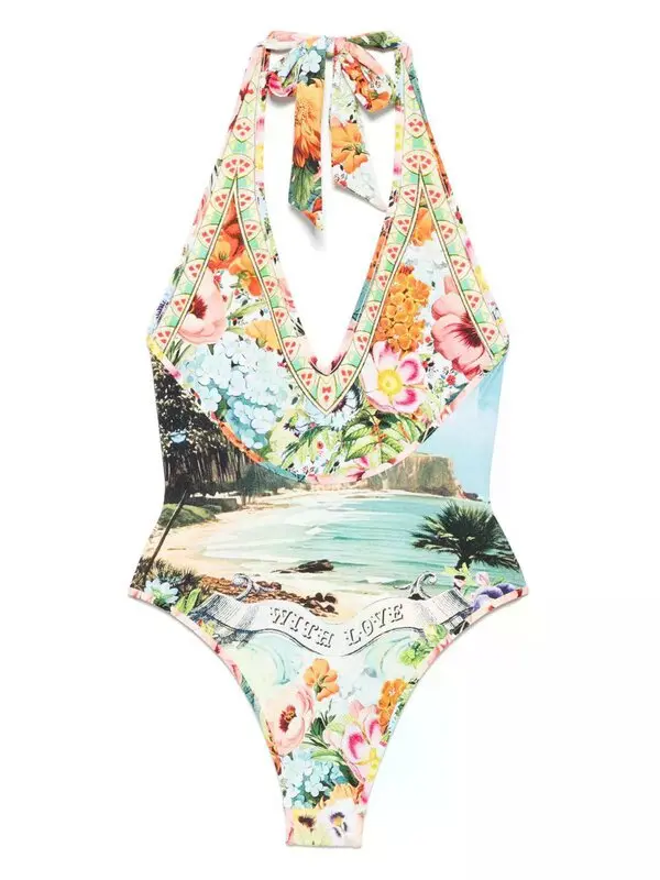 Camilla Bathing Bombshell One Piece Swimsuit