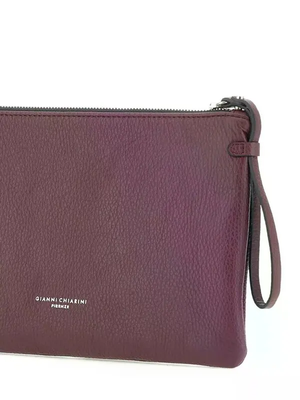 GIANNI CHIARINI Leather Wristlet