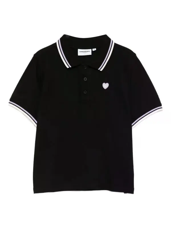 CHOCOOLATE Logo-embroidered Polo Shirt