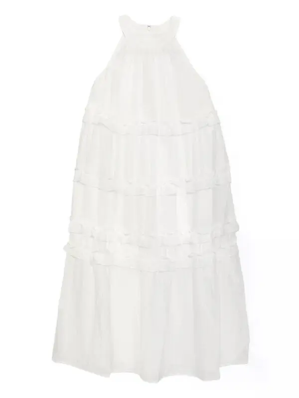 B+AB Sleeveless Dress With Ruffled Detailing