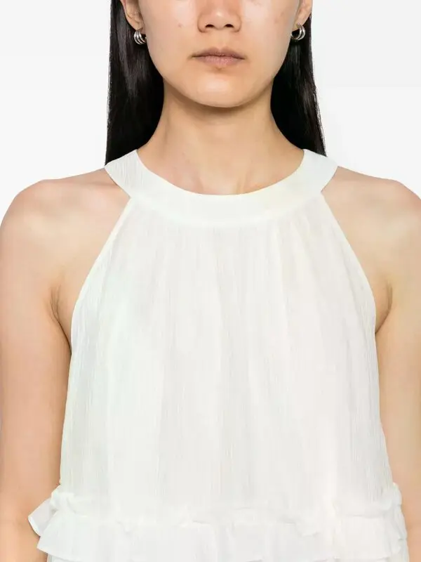 B+AB Sleeveless Dress With Ruffled Detailing