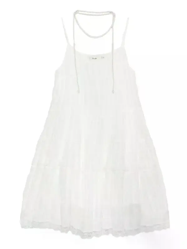 B+AB Sleeveless Dress With Faux-pearl Embellishment