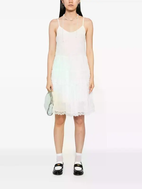 B+AB Sleeveless Dress With Faux-pearl Embellishment
