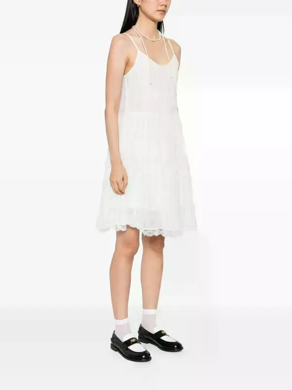 B+AB Sleeveless Dress With Faux-pearl Embellishment