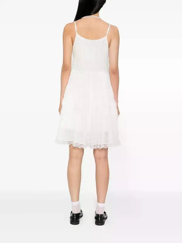 B+AB Sleeveless Dress With Faux-pearl Embellishment