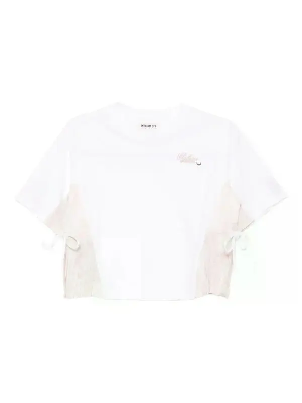 MUSIUM DIV. Patchwork T-shirt - White