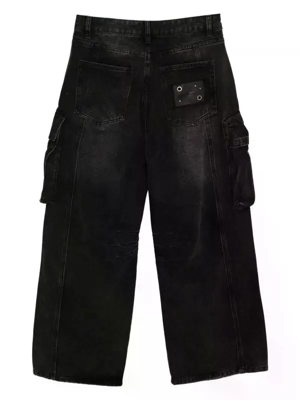 MUSIUM DIV. Cargo Distressed Jeans