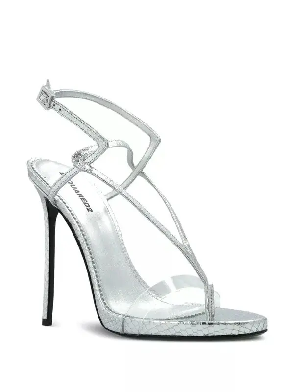Dsquared2 140mm Leather Heeled Sandals