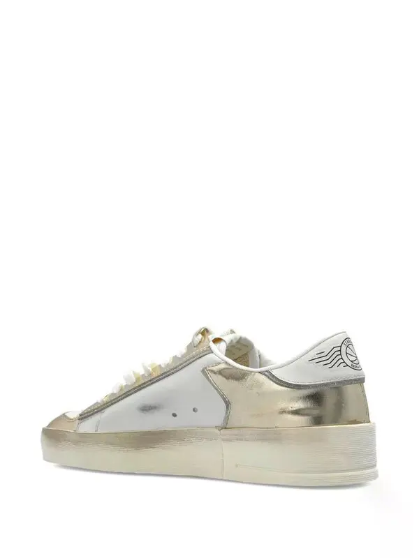 GOLDEN GOOSE Leather Sneakers - Yellow