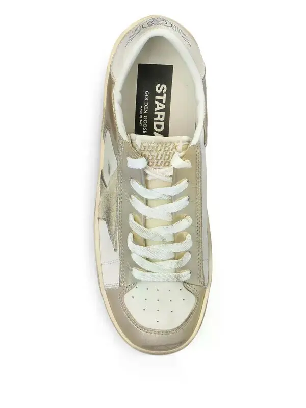 GOLDEN GOOSE Leather Sneakers - Yellow