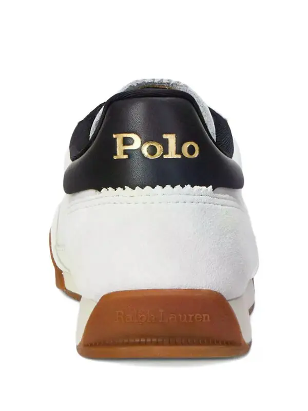 Polo Ralph Lauren Hester Leather-panel Trainers
